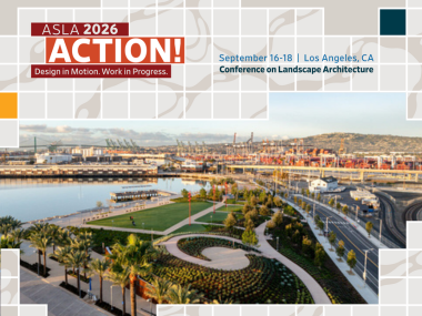 Save the Date: ASLA 2026 Conference on Landscape Architecture